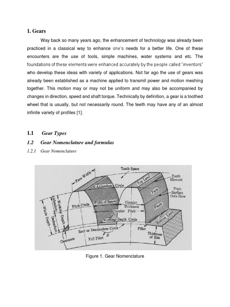 Gears | PDF | Gear | Machining