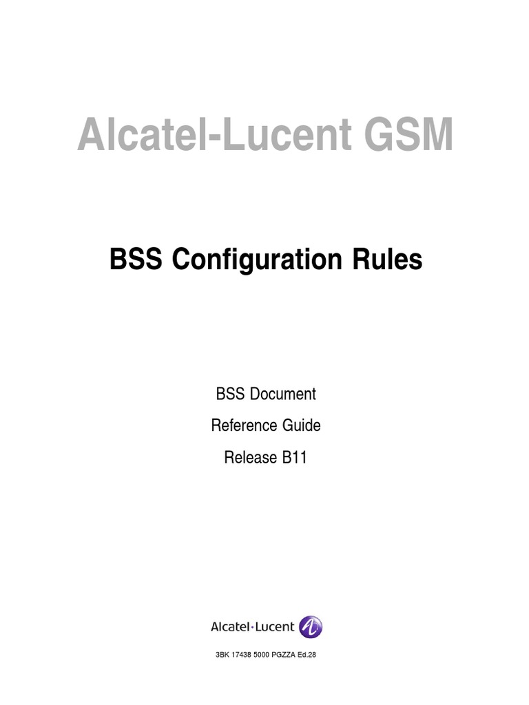 BSS COnfiguration | PDF | General Packet Radio Service | Mobile ...