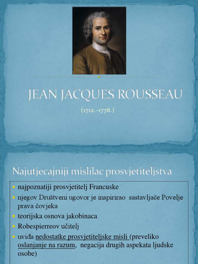 Jean Jacques Rousseau
