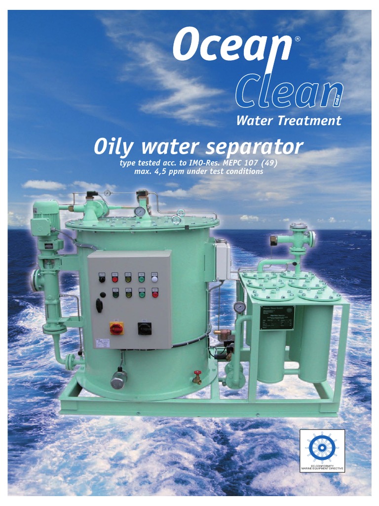 Oily Water Separator: Clean | PDF | Chemistry | Chemical Engineering
