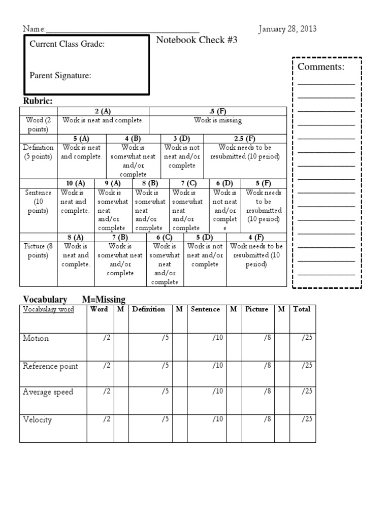 Notebook Check 3 | PDF | Linguistics | Classical Mechanics