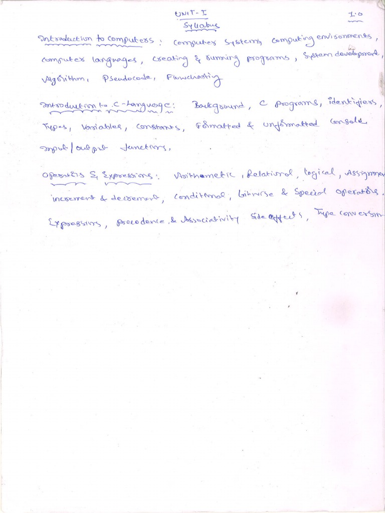 CP Notes | PDF | Control Flow | C (Programming Language)