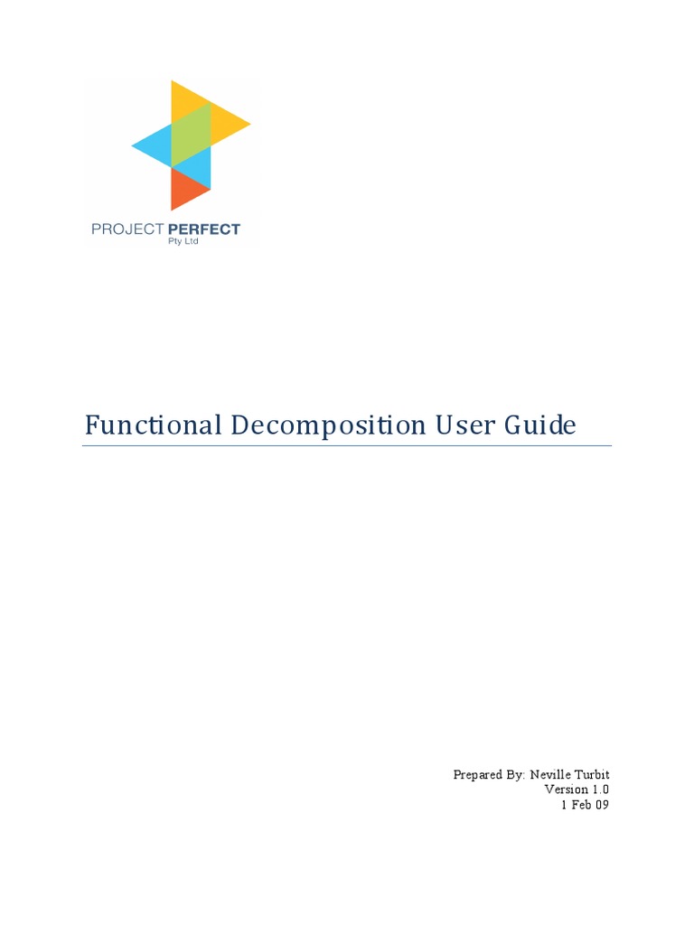 Functional Decomposition User Guide by Neville Turbit | PDF | Business Process | Hierarchy