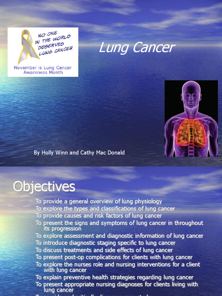 Presentasi Kanker Paru | Lung Cancer | Metastasis