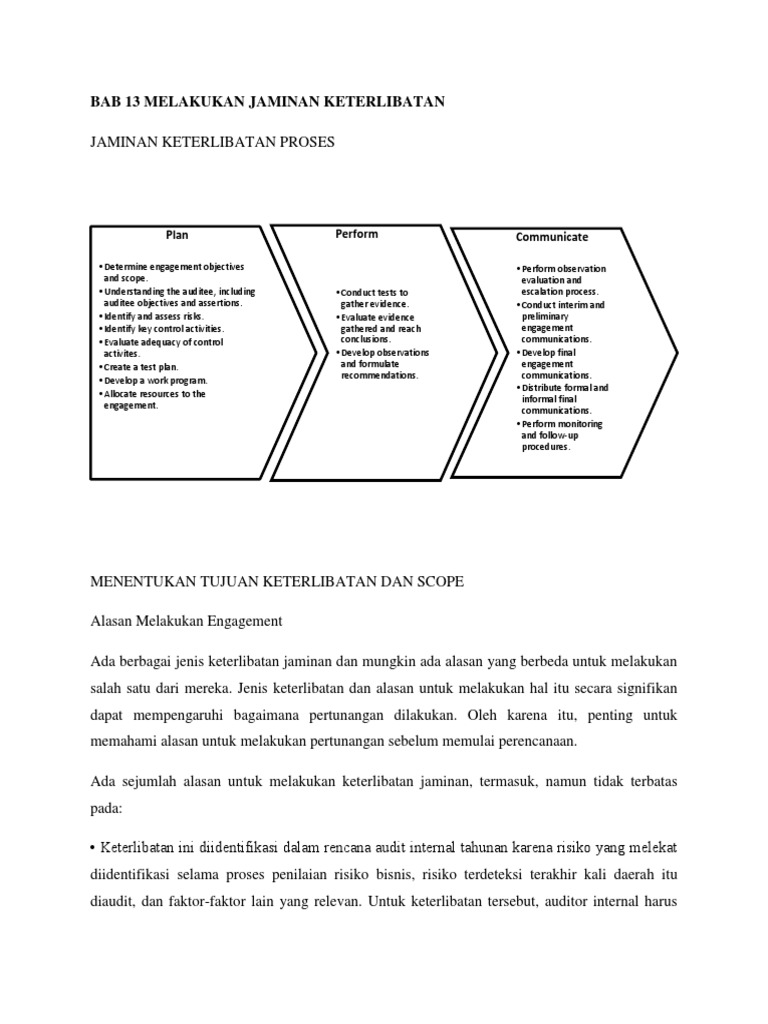 Bab 13 Audit Internal | PDF