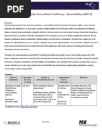 WeeFIM Score Sheet (MS Word) | PDF | Wheelchair | Clinical Medicine