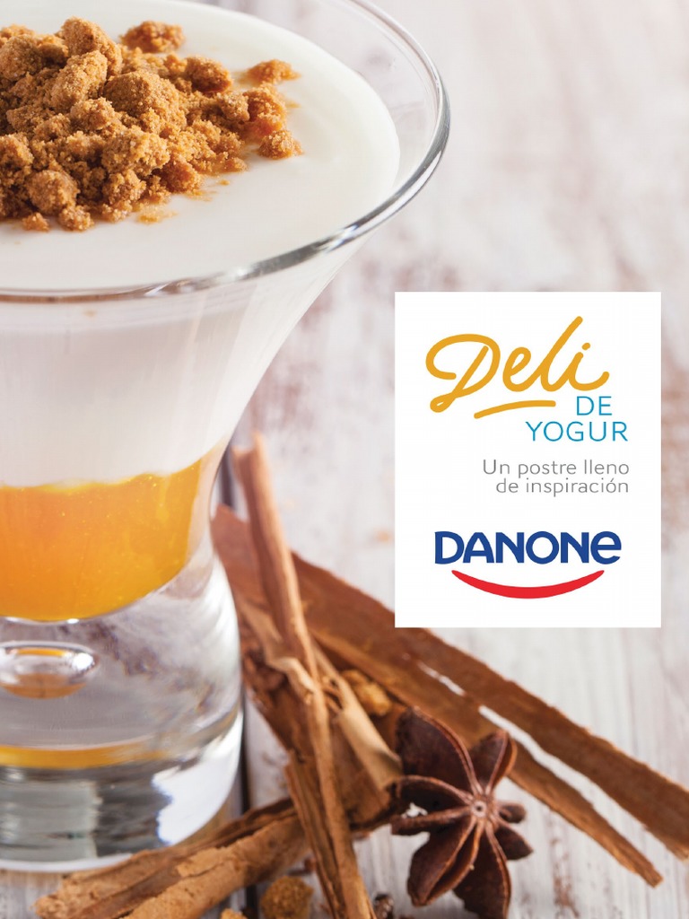 Danone Pro Recetario | PDF | Postres | Crema
