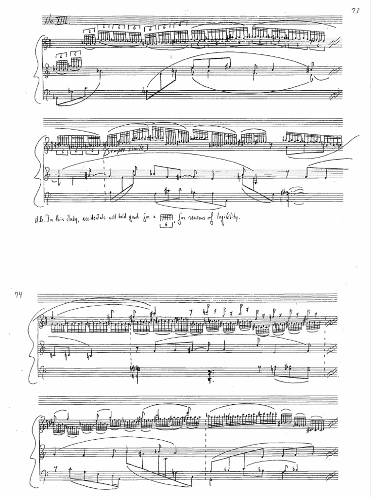 Sorabji Transcendental Etude No.13 PDF | PDF