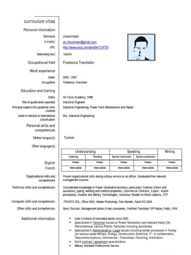 CV Chevirmen | PDF | Turkey | Engineering