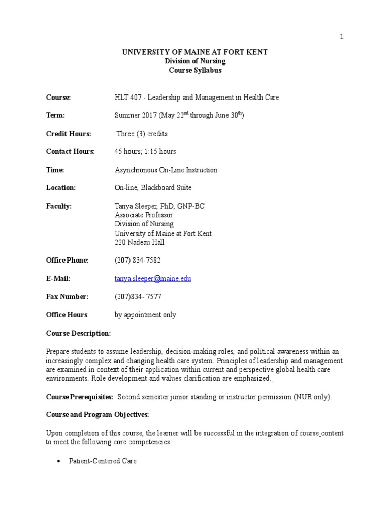 Leadership Syllabus | PDF | Leadership | Internet Forum