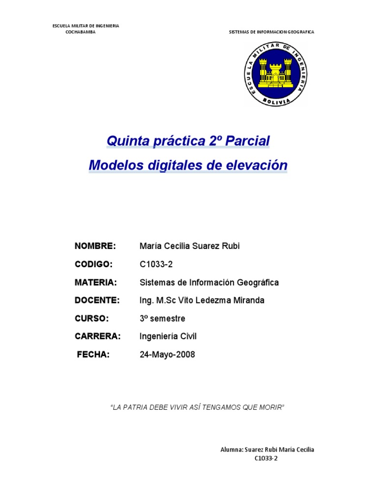 Modelos digitales de elevación | PDF | Business | Sistema de información geográfica