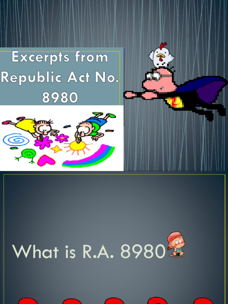 Ra 8980 | PDF | Early Childhood Education | Childhood
