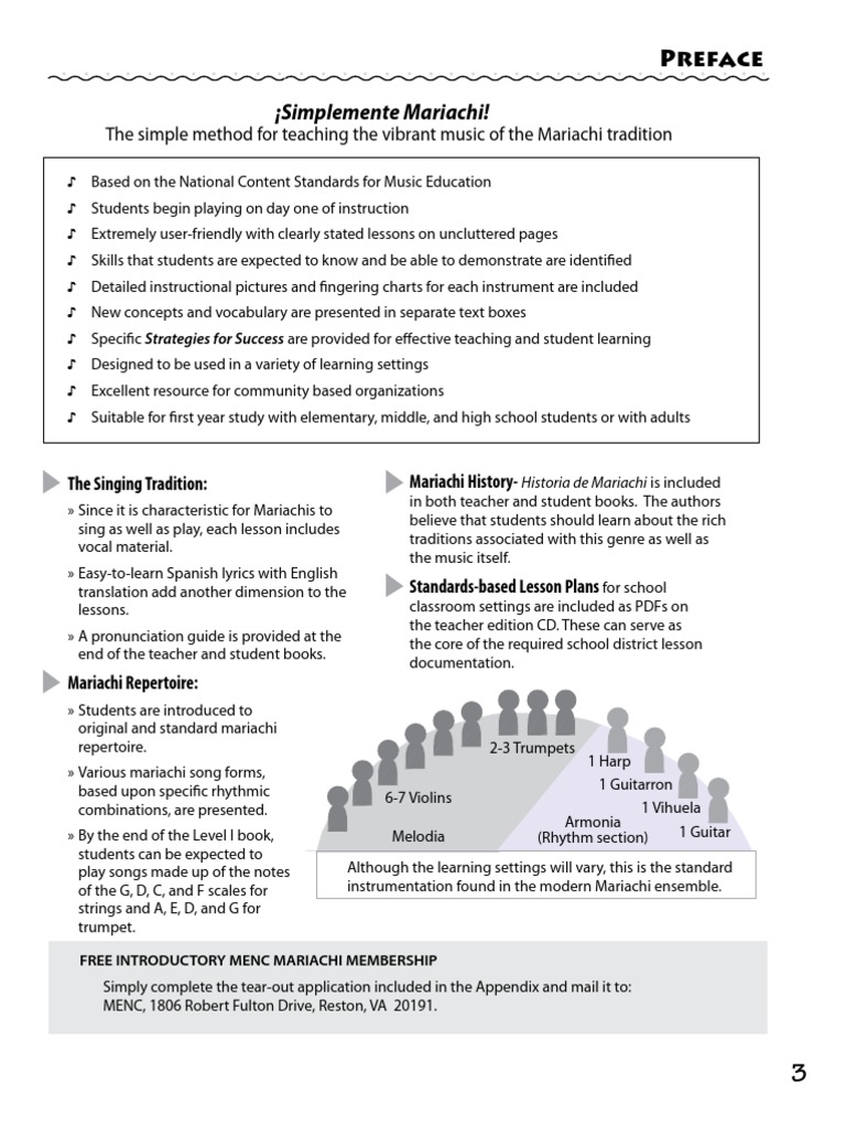 Simplemente Mariachi Teaching Guide | PDF | Music Education | Violin