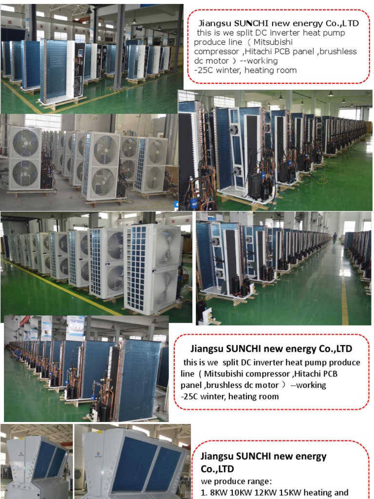 SUNCHI Energy - 8KW 12KW 15KW-Best DC Inverter Heat Pump | PDF