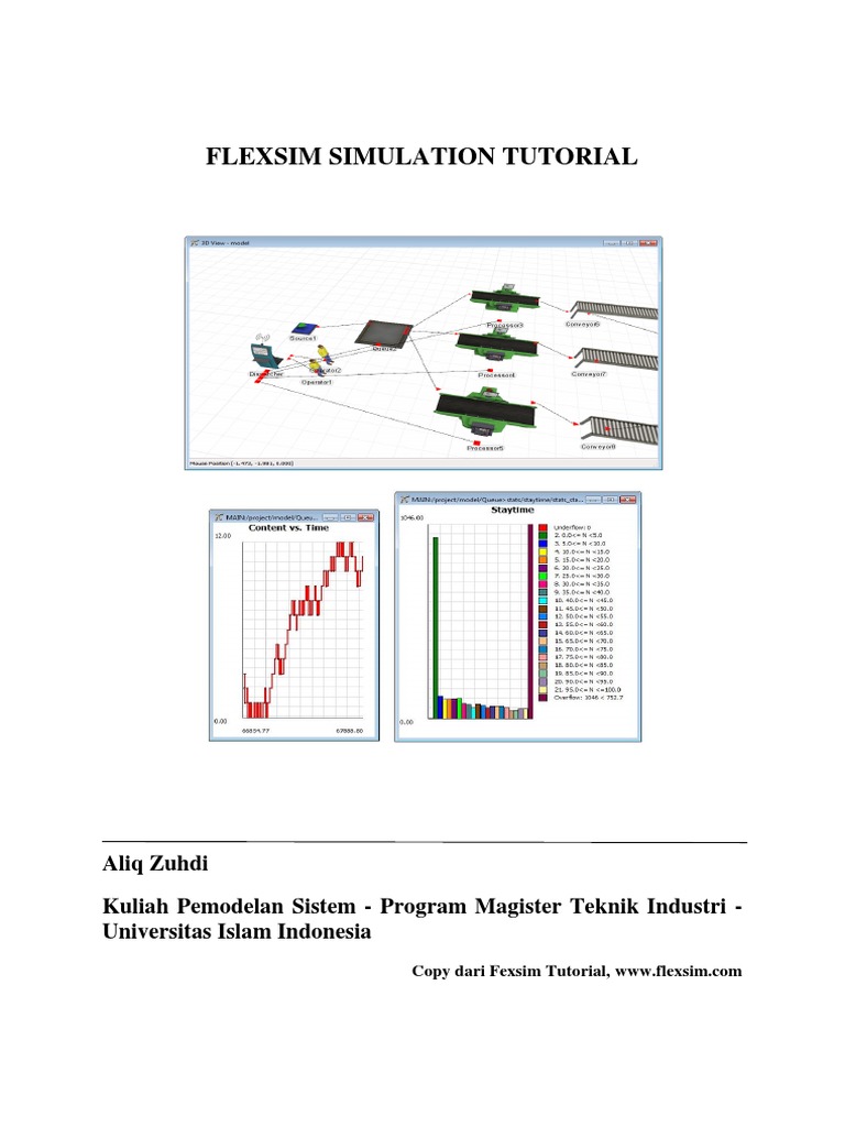 Flexsim Simulation Tutorial | PDF | Icon (Computing) | C++