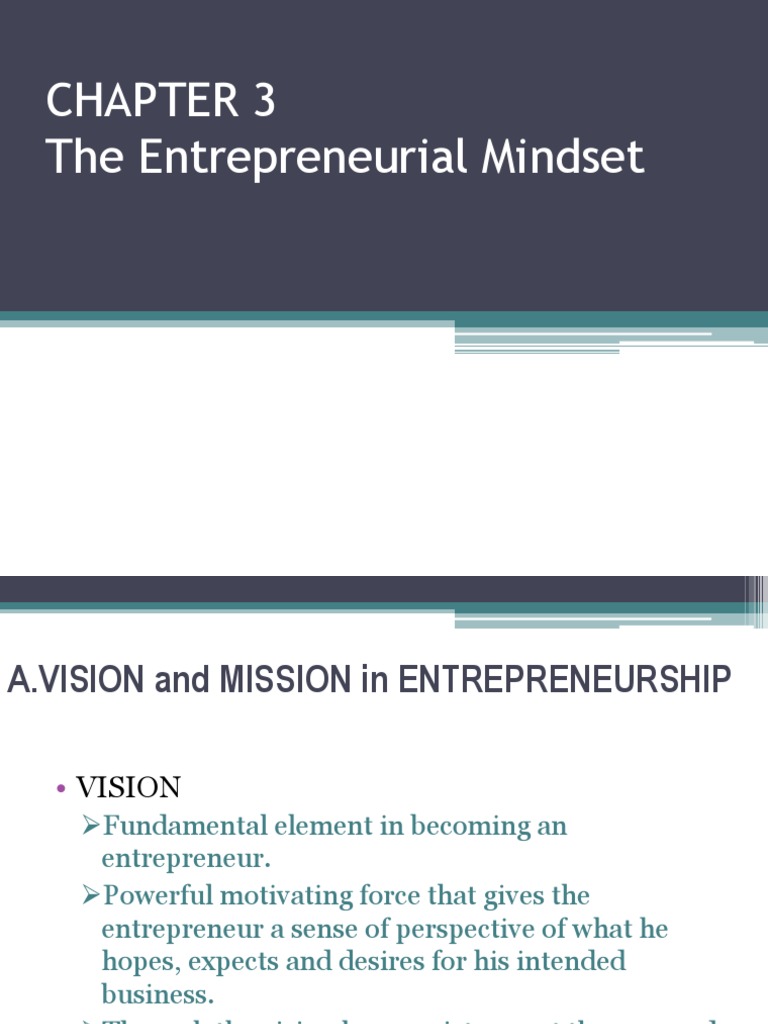 Chap3 Entrepreneur | Download Free PDF | Entrepreneurship | Employment