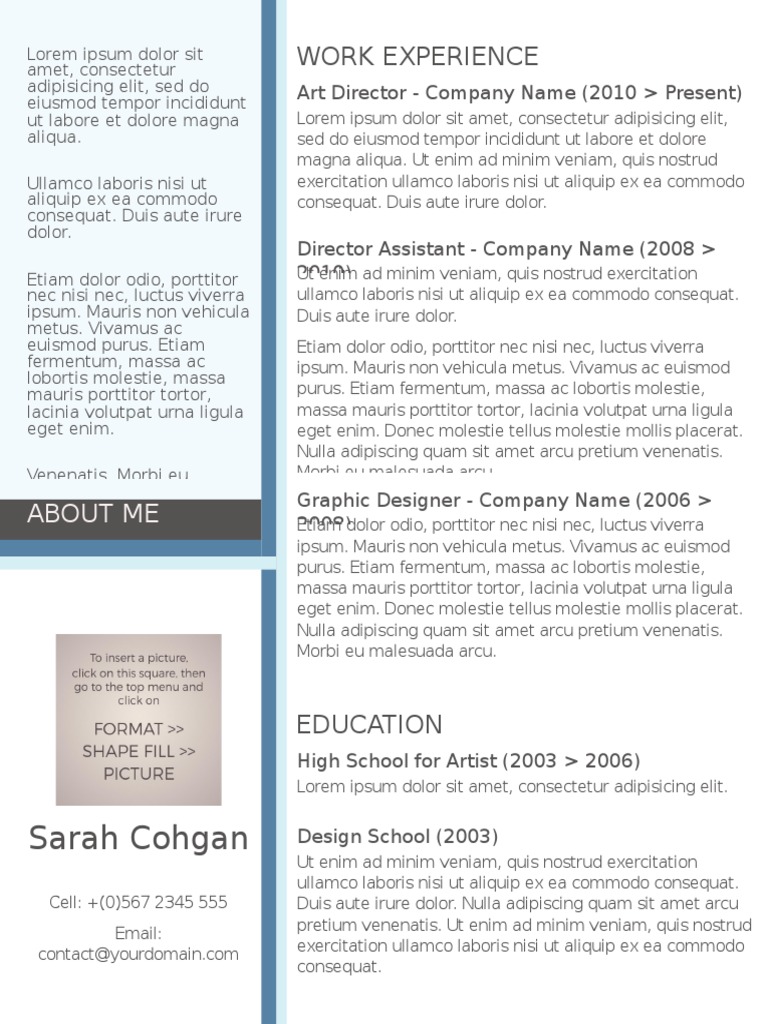 MSC Sample Resume4 | PDF