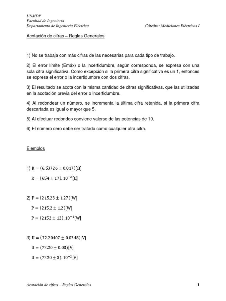 Me1 2017 Acotacion de Cifras PDF | PDF