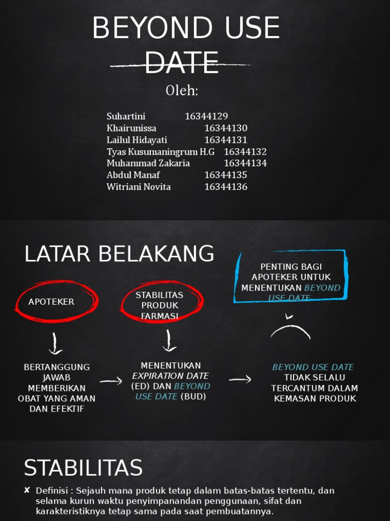 Beyond Use Date | PDF