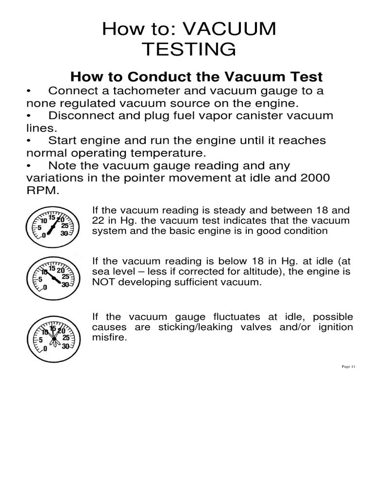Vacuum Testing Pdf