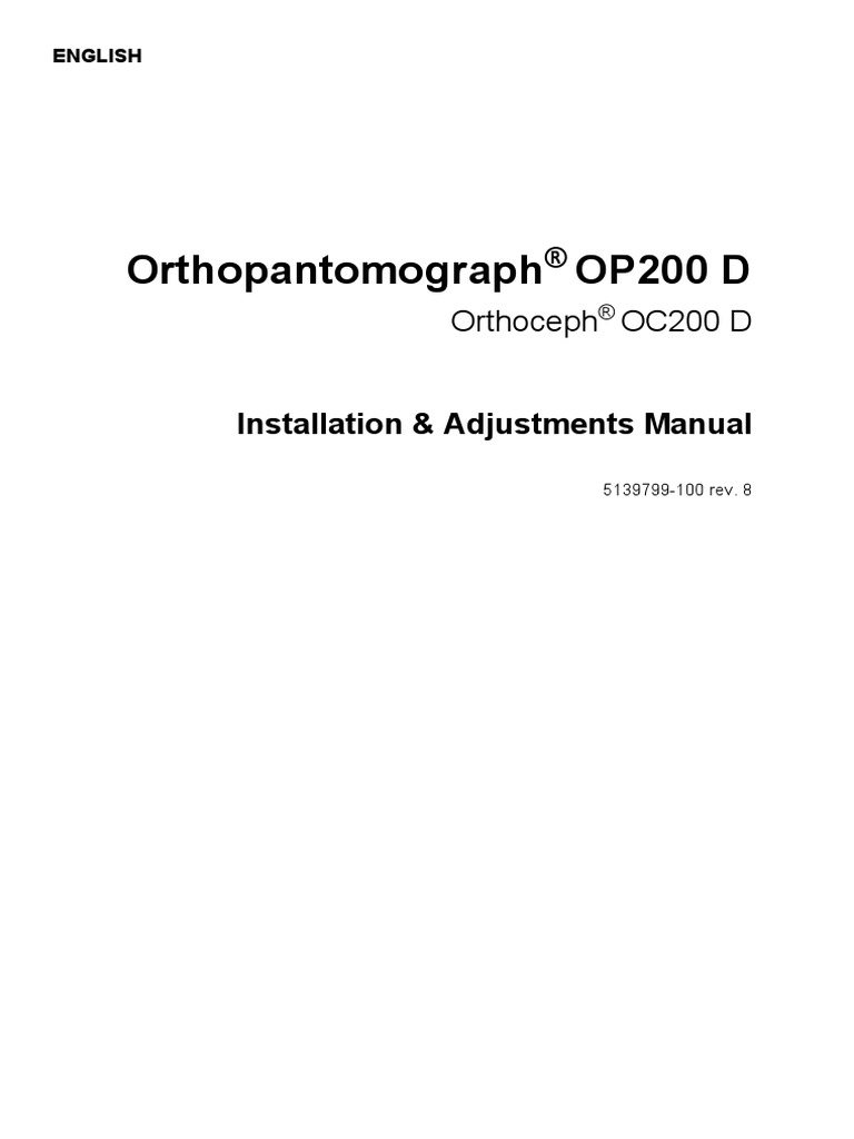 D500316-8 OP200 Installation Manual Rev 8 | PDF | Ac Power Plugs And ...