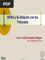 Ley HIPAA | PDF | Medicare (Estados Unidos) | Cuidado de la salud