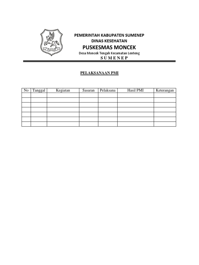 Contoh Pelaksanaan PMI di Laboratorium | PDF