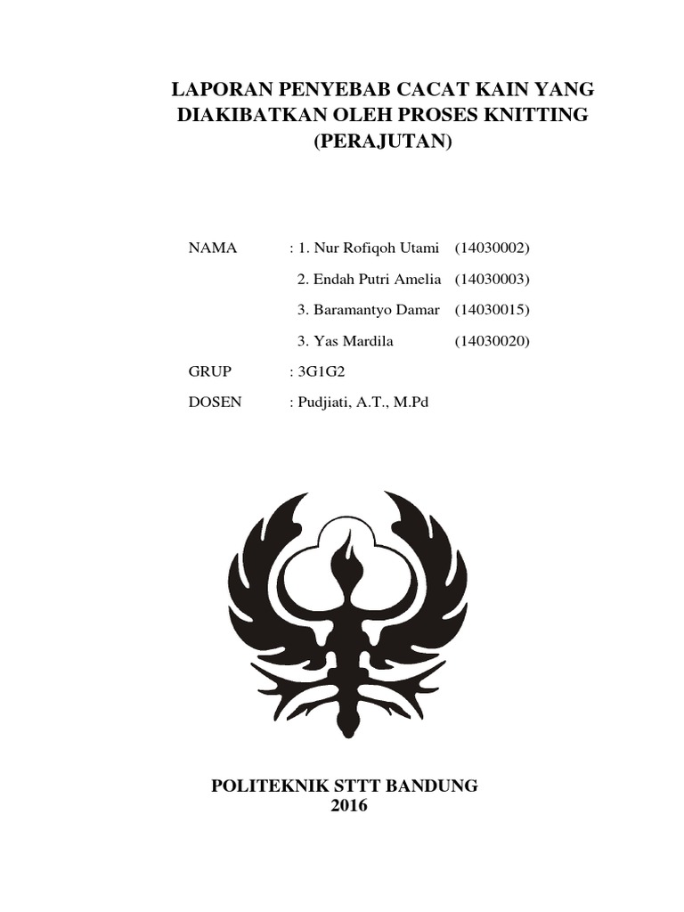 Cacat Rajut Ndaaah Edit Beres | PDF | Teknologi & Rekayasa