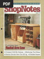 ShopNotes #100 - Ultimate Router Table | PDF | Screw | Woodworking
