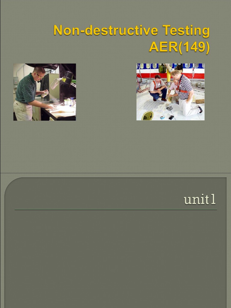 Non Destructive Testing | PDF | Radiography | Gamma Ray