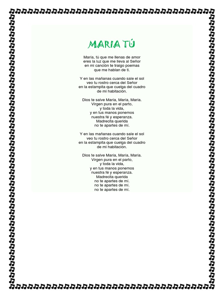 Maria Tú | PDF