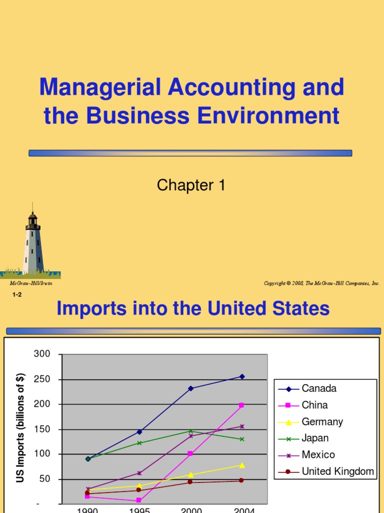 Managerial Accounting and The Business Environment: Mcgraw-Hill/Irwin ...