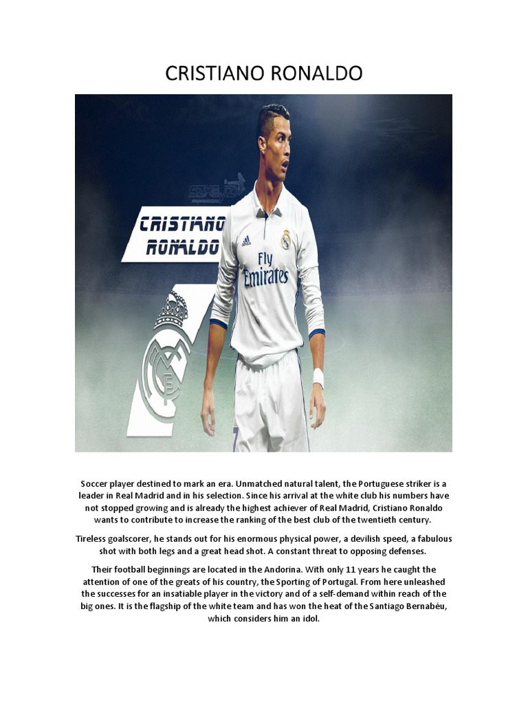 Cristiano Ronaldo | PDF | Real Madrid C.F. | Team Sports