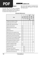 VMC Maintenance Schedule | PDF | Equipment | Mechanical Engineering
