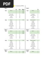 Softball Weight Lifting | PDF | Weight Training | Physical Exercise