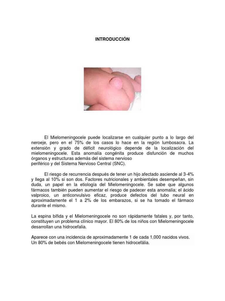 Caso Clinico Malformación Congenita | PDF | Anatomía | Medicina