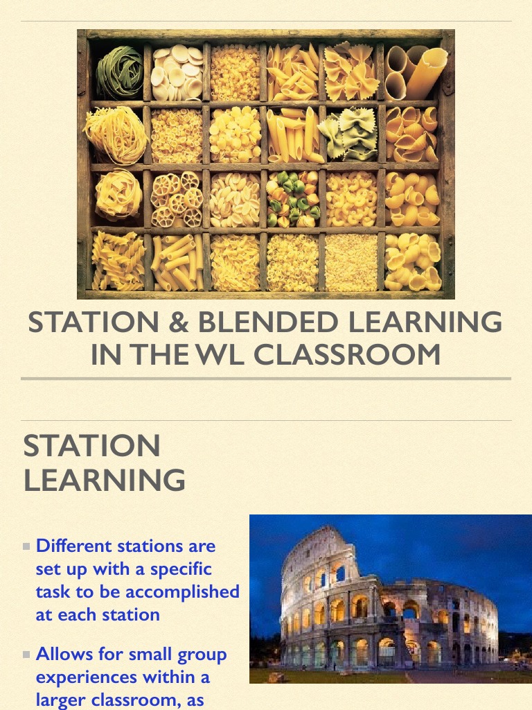 Stations Presentation Revised | PDF | Educational Technology | Pedagogy