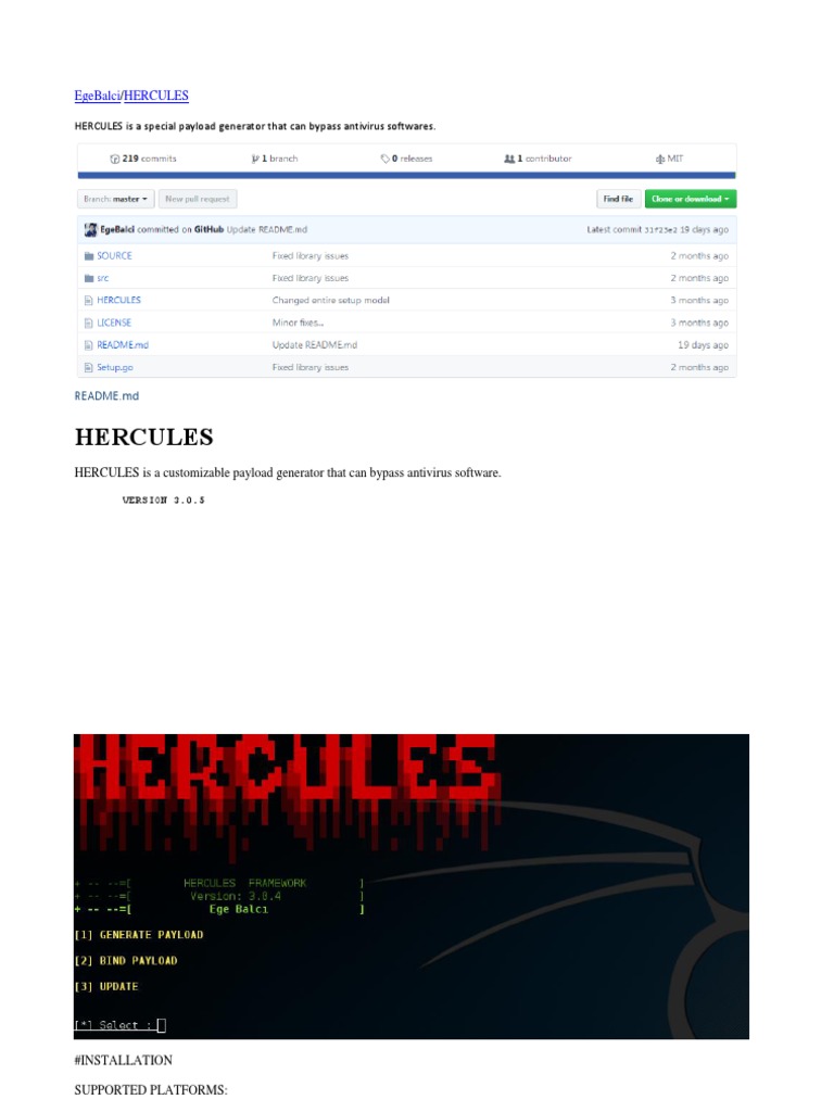 Hercules | PDF