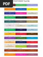 Pantone Isacord | PDF | Color | Qualia