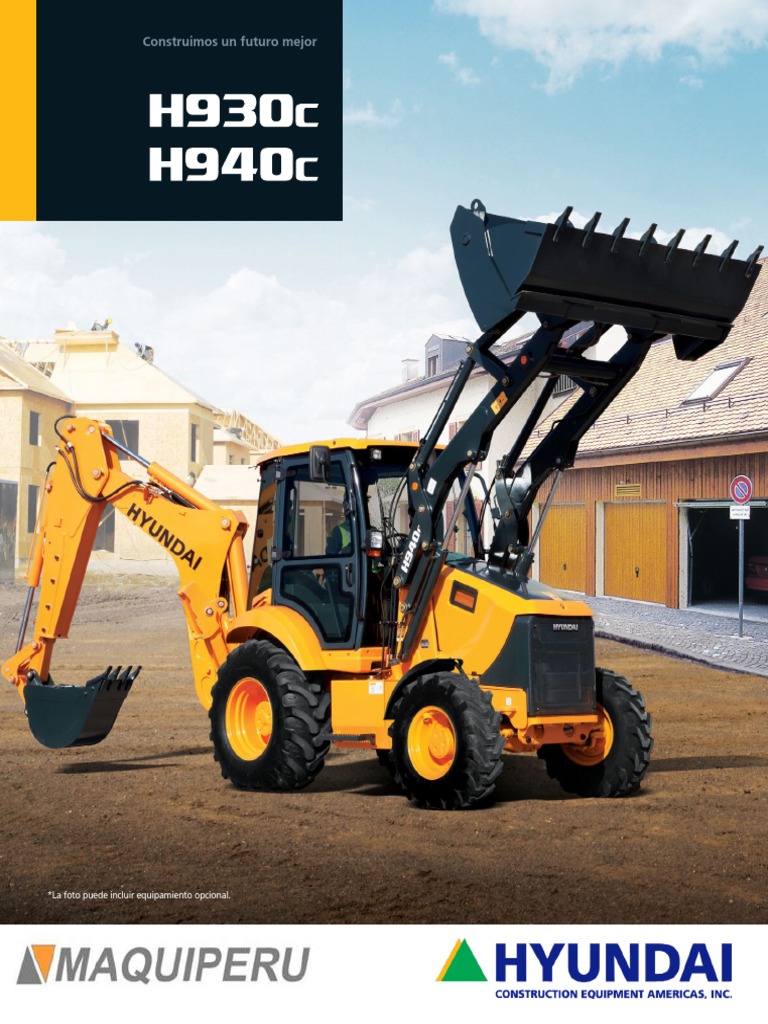 H940C retroexcavadora hyundai | Transmisión (Mecánica) | Eje