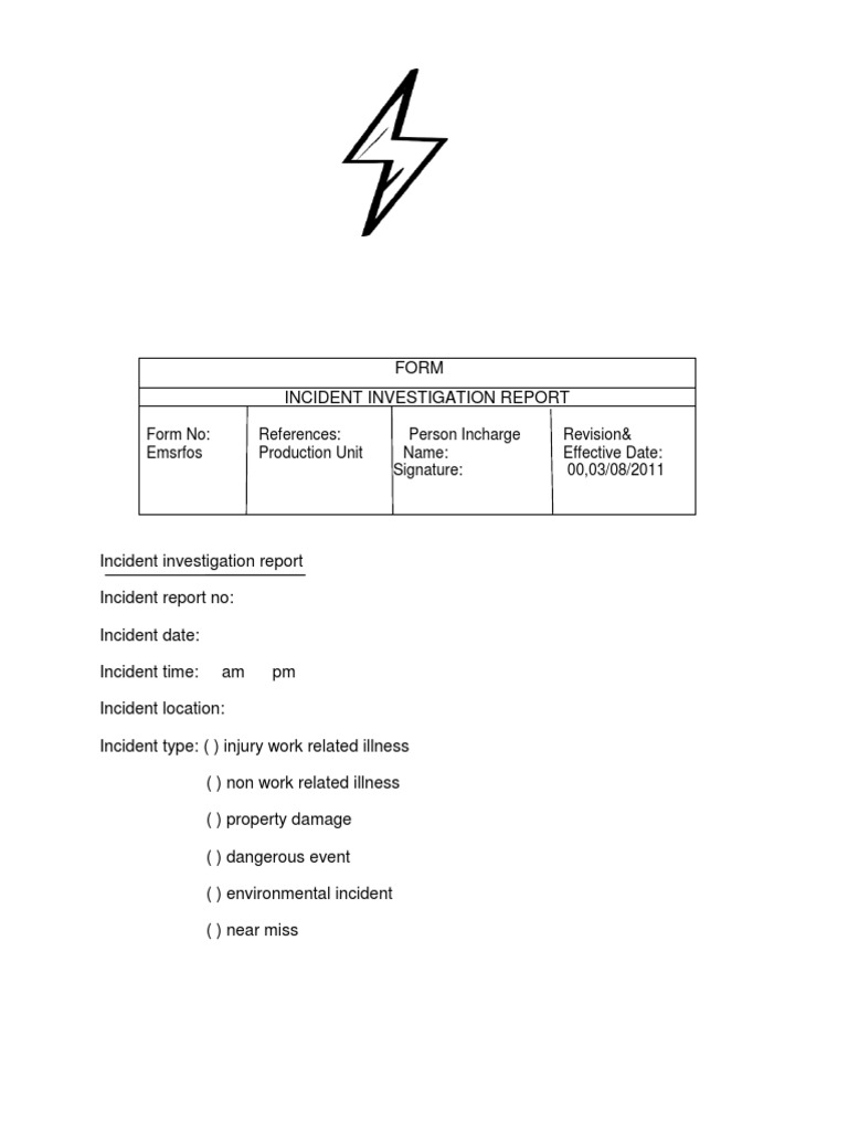 Form No: References: Person Incharge Revision& Emsrfos Production Unit ...