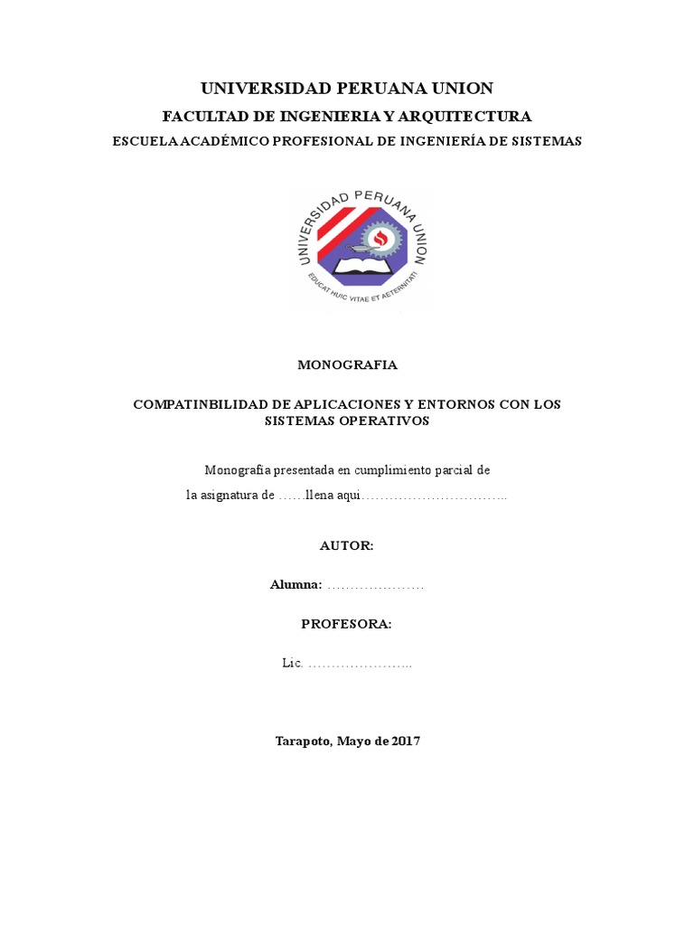 Compatibilidad de Aplicaciones y OS | PDF | Sistema operativo ...