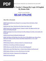 Explode The Code 1 | PDF