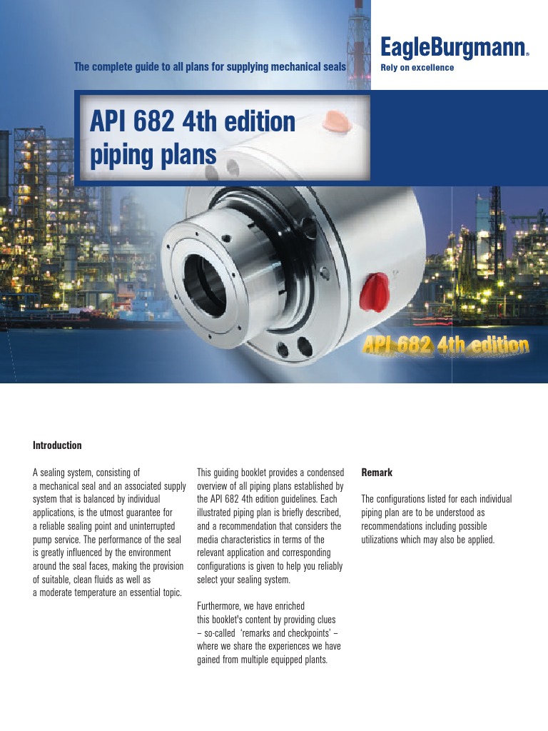 EagleBurgmann - AP4-BKTE - E4 - API 682 4th Edition Piping Plans - EN - 30.05.2017 | PDF | Pump ...