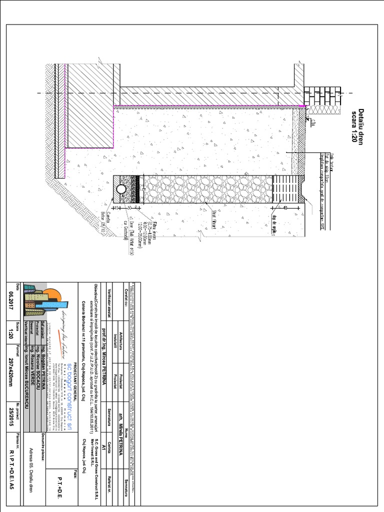 Detaliu Dren Imobil 1 | PDF