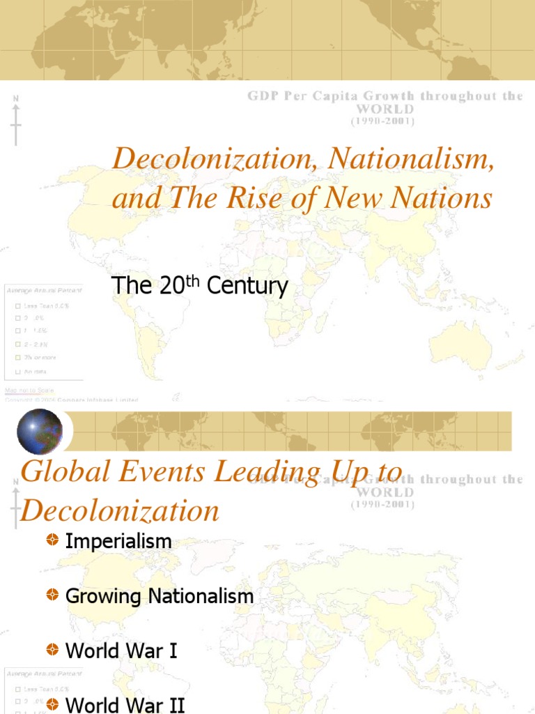 Decolonization and The Rise of New States | PDF | Deng Xiaoping ...