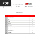 High Pot Test Procedure | PDF