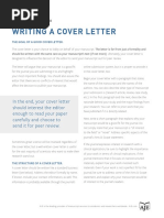 Journal Cover Letter TEMPLATE-EN | PDF | Art