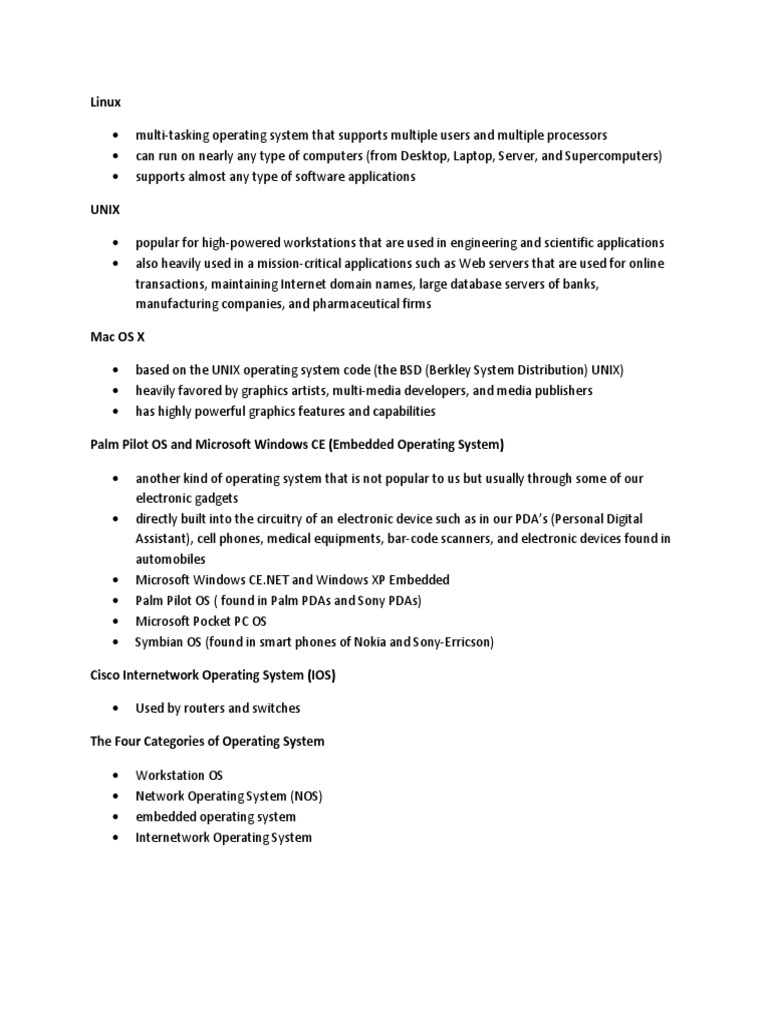 ICT Reviewer | PDF | Operating System | Oracle Database