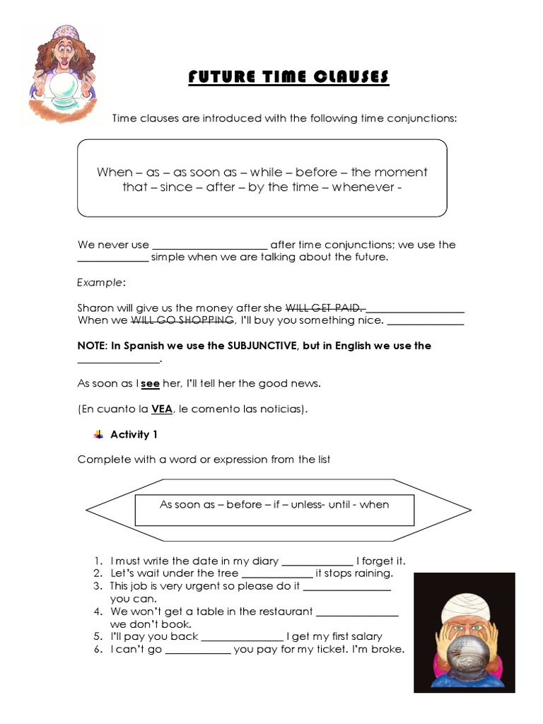 Future Time Clauses | PDF | Grammar | Linguistic Typology